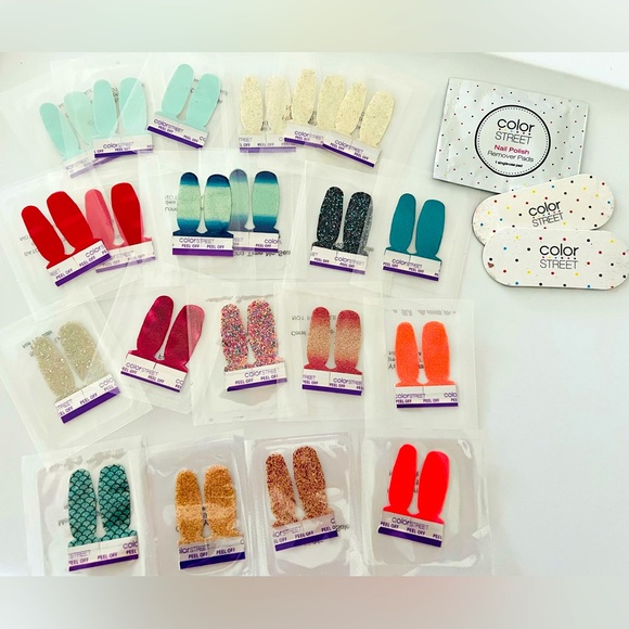 Color Street | Makeup | Color Street Nail Polish Strips Mega Sample ...